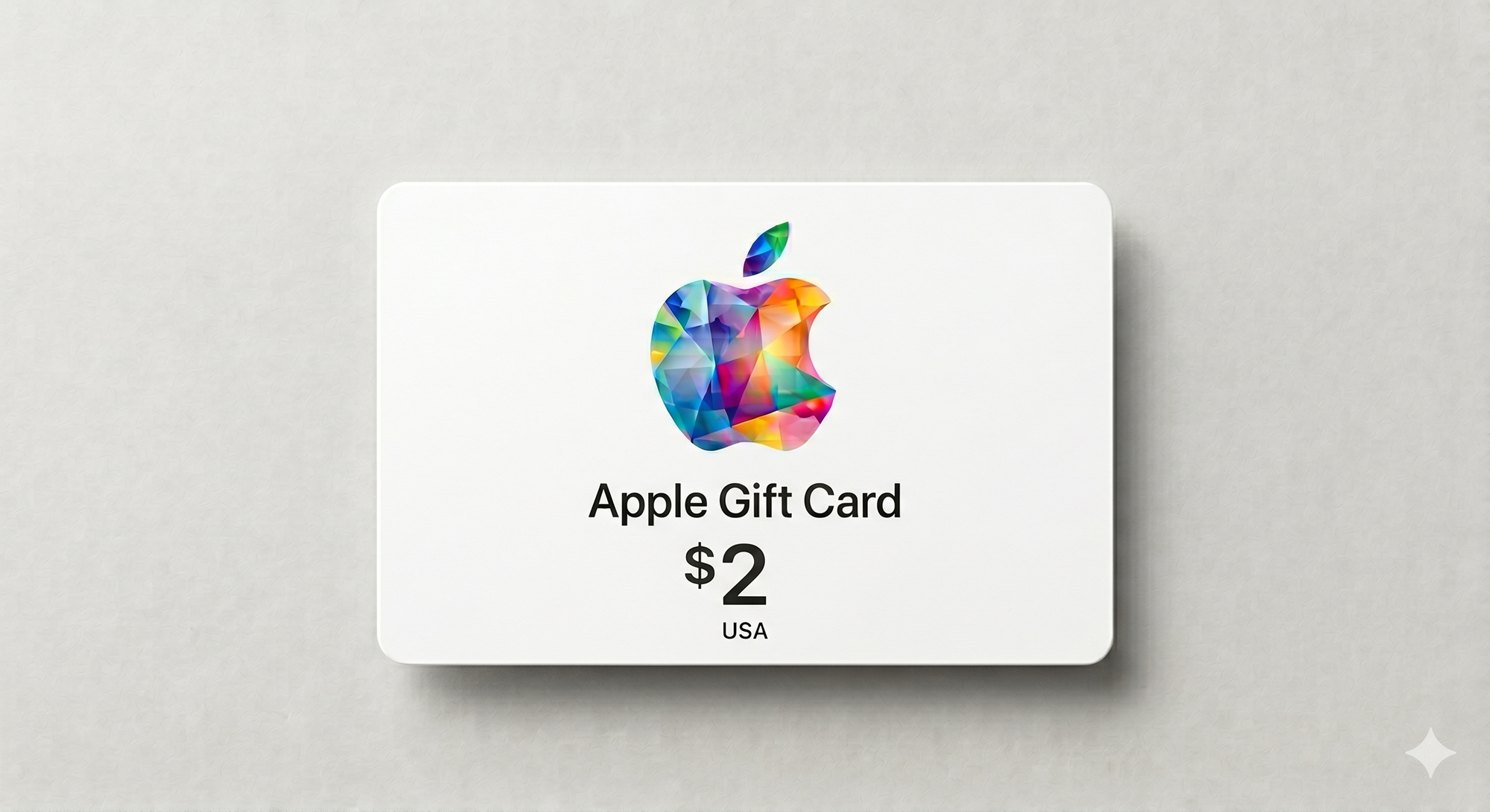 Apple Gift Card US (США) — Подарочная карта App Store и iTunes 2$