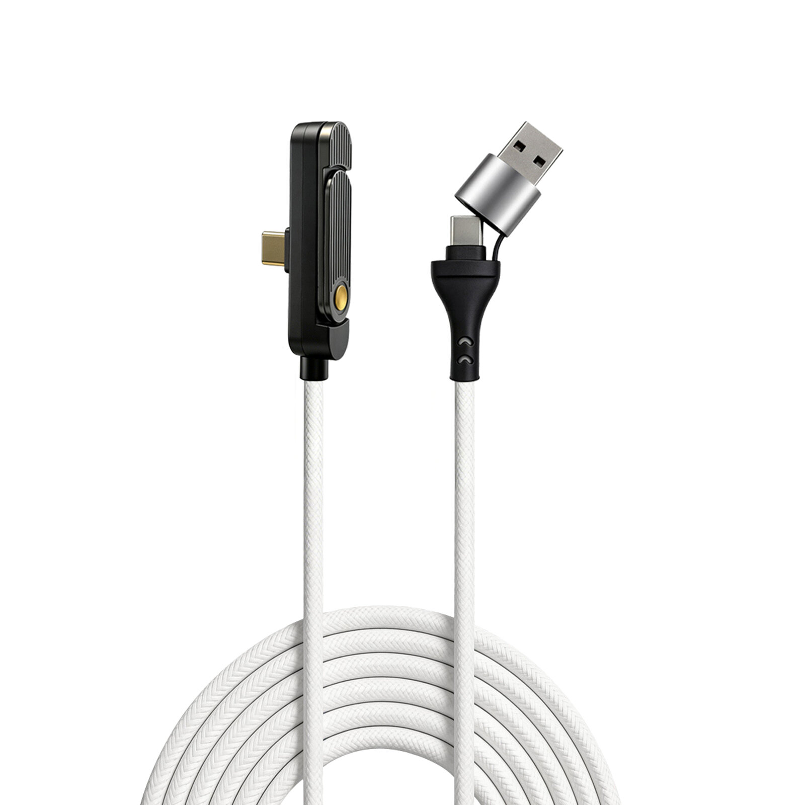 240W 2-в-1 складной держатель с кабелем USB Type C для