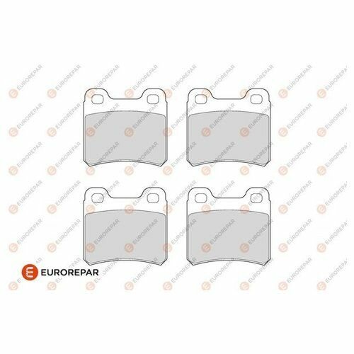 Колодки тормозные дисковые задн opel astra f 1991-2001, astra f classic 1998-2002, calibra a 1990-19 EUROREPAR 1686277380