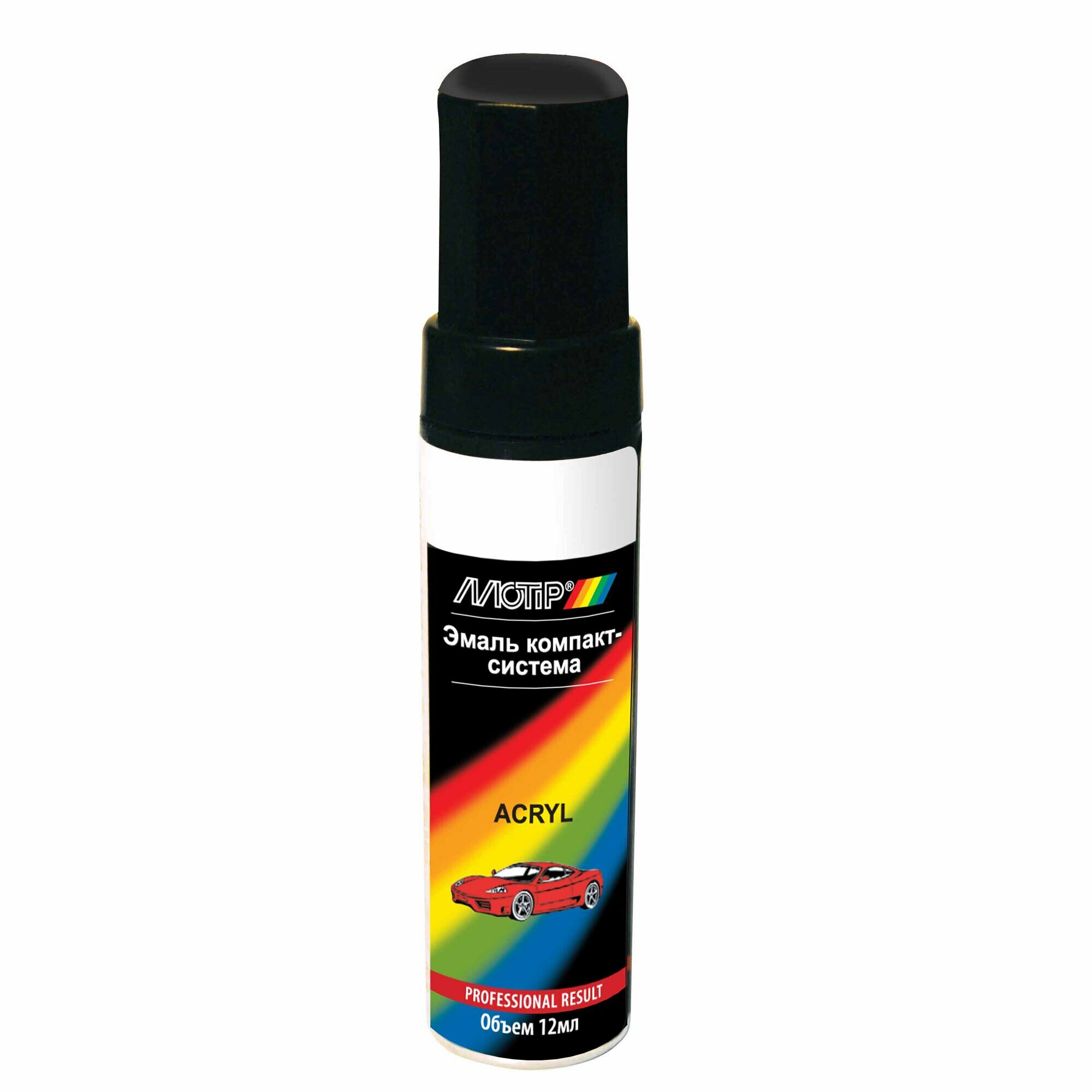 Эмаль акриловая MERCEDES 197 обсидиан черный ME Motip MERCEDES 197 Obsidian Black ME 12 ml