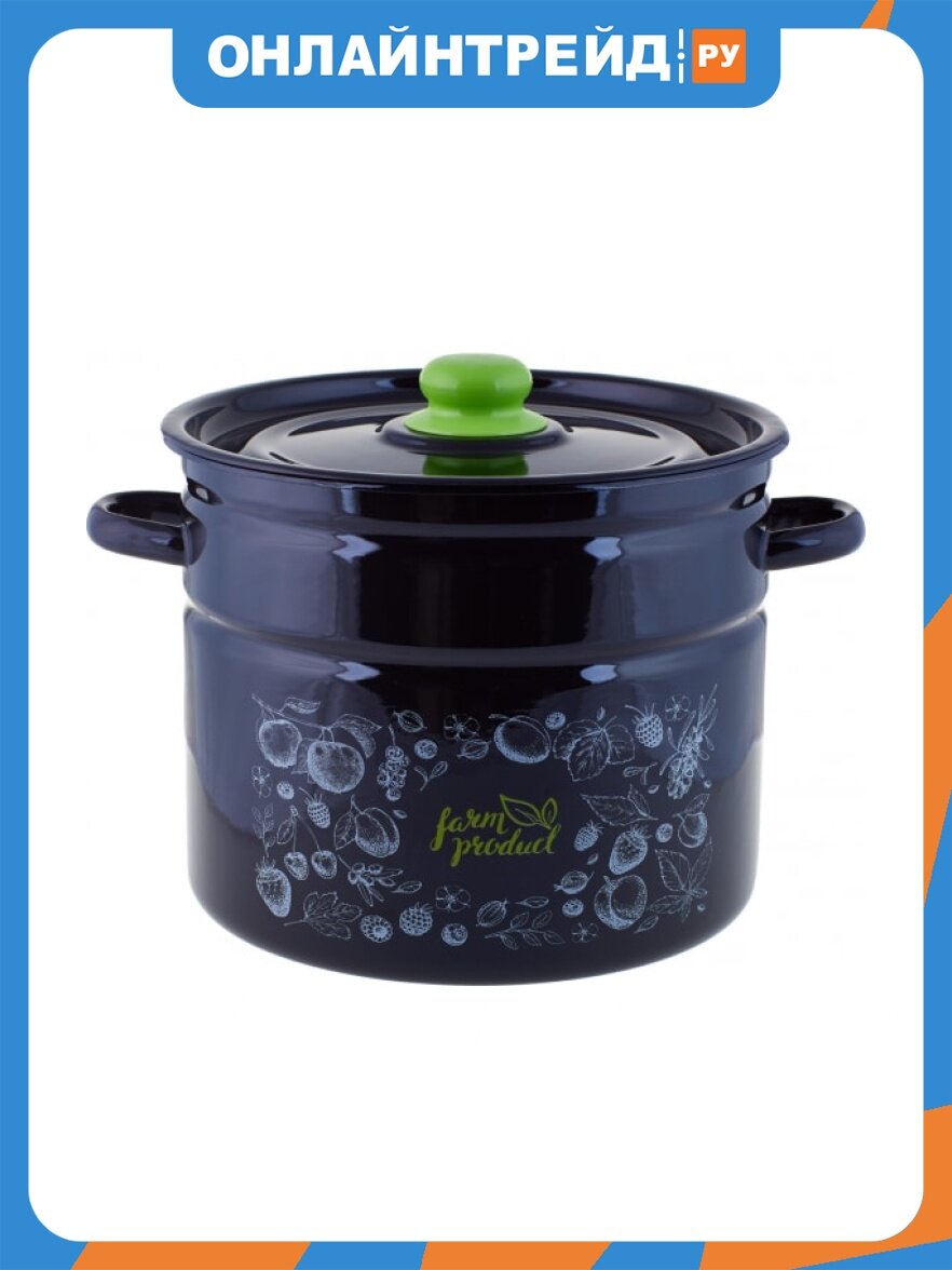 Кастрюля Appetite Berry 9л 1с200с