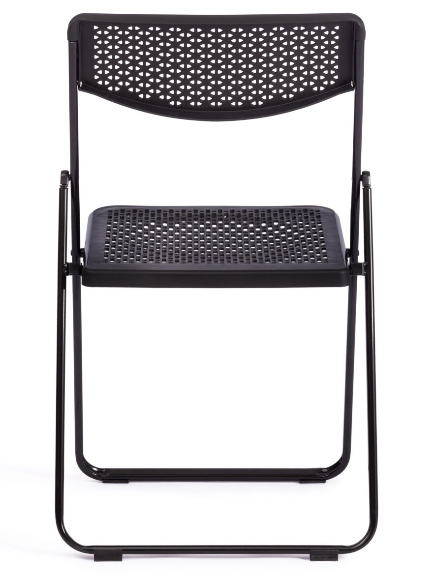 Стул складной Tetchair FOLDER (mod. 3016), каркас: металл, сиденье/спинка: пластик, 48,5 х 48 х 82,5 см, black (черный) (6шт/уп)