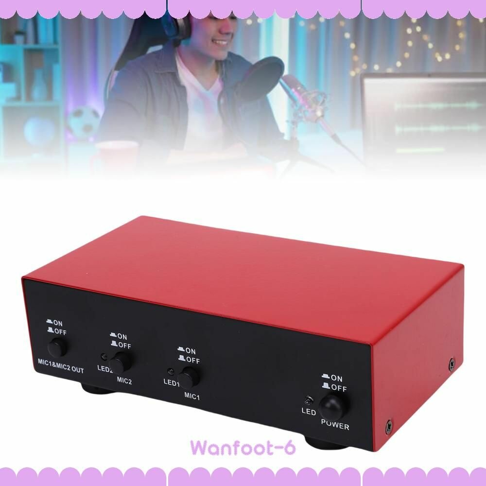 USB 48V Phantom Power, безопасный, многоканальный, для записи музыки с двумя микрофонами