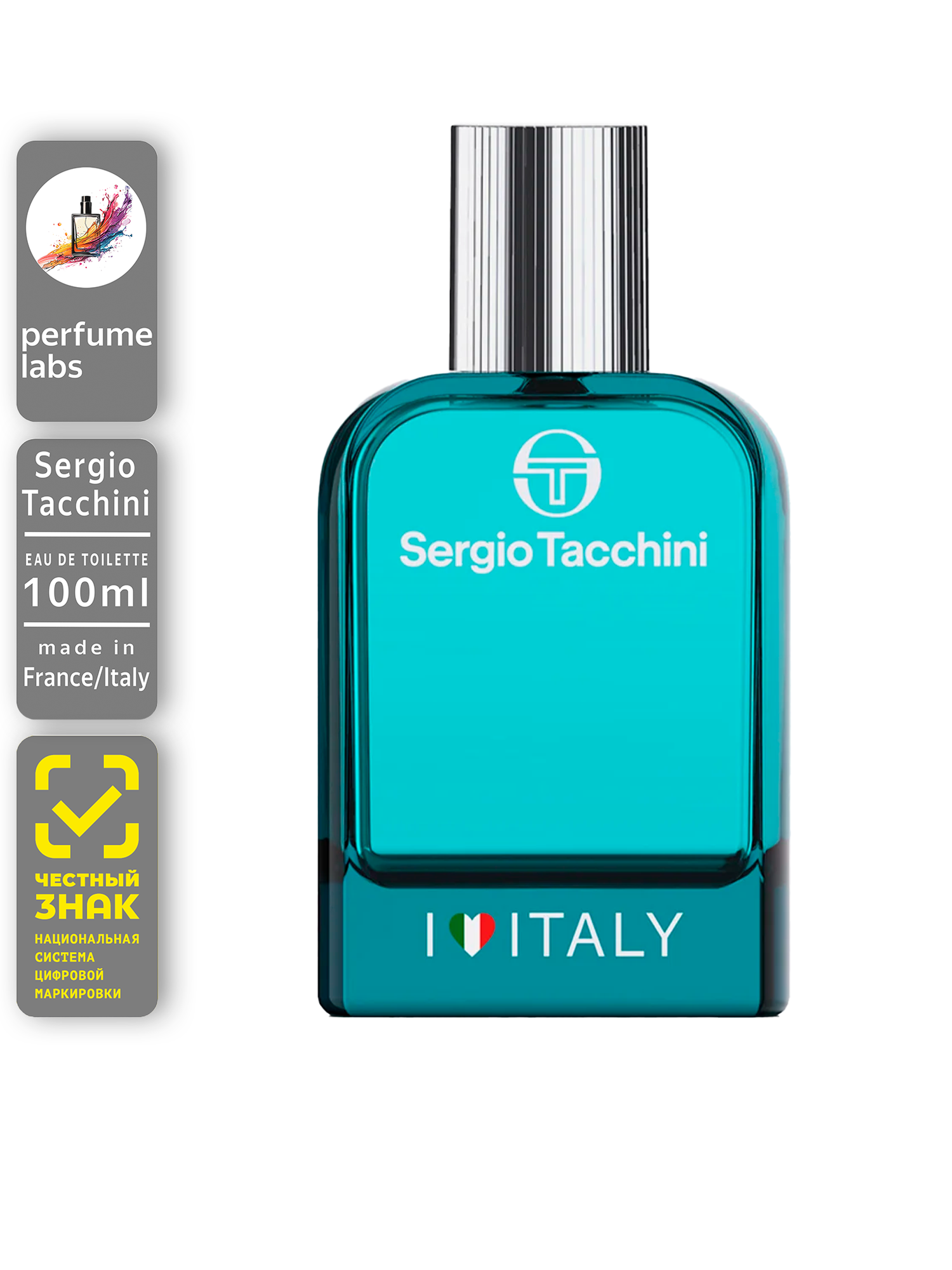 Sergio Tacchini туалетная вода I Love Italy pour Homme edt 100ml