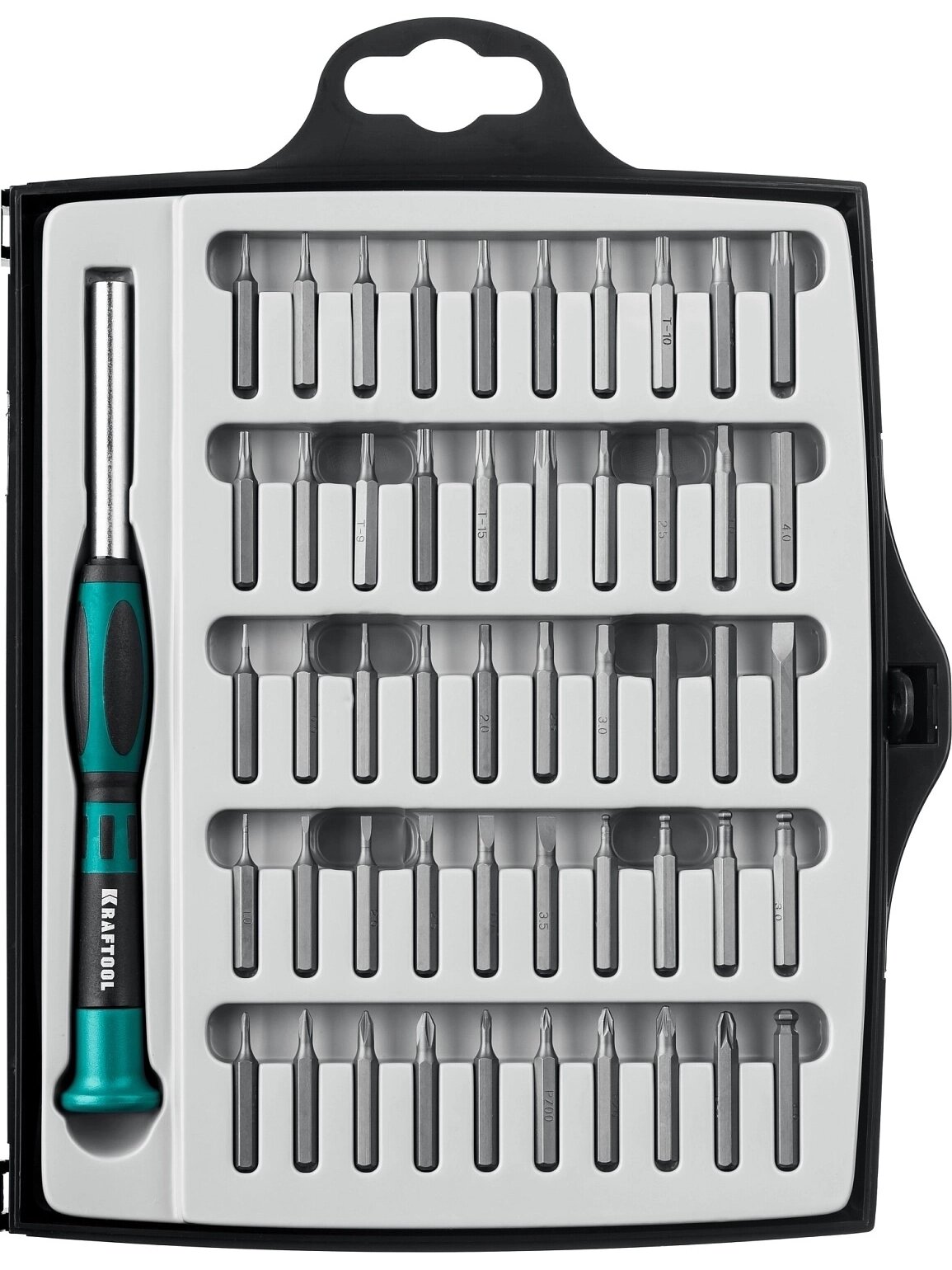Отвертка KRAFTOOL Precision-51, 51 предм, для точных работ