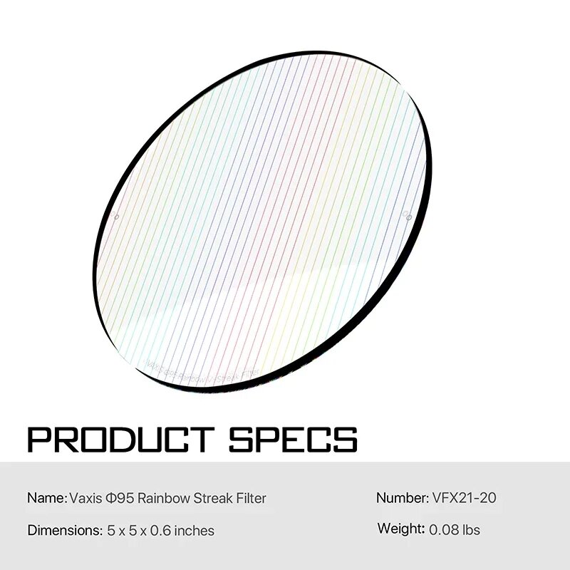 Фильтр Vaxis 95 мм IRND Pure Mist Black Pro, поляризационный фильтр VI LINE Star-Cross Rainbow Dazzle Filter для tilta mb-t16·