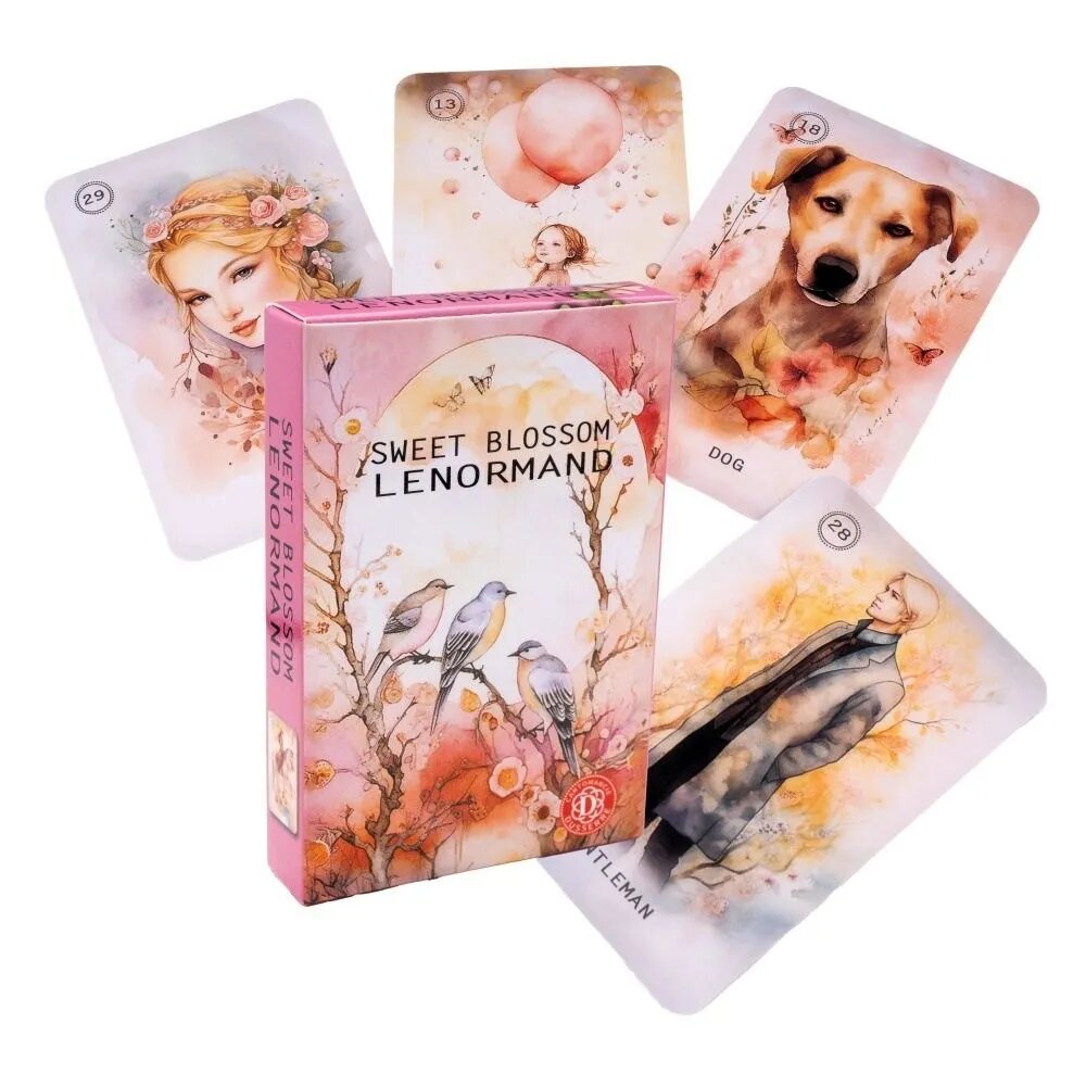 Колода таро Сладкий цветок Ленорман, Sweet Blossom Lenormand Tarot deck