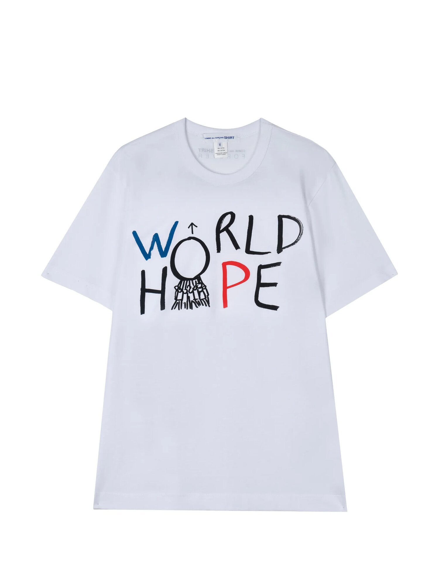 Футболка Slogan-print crew-neck T-shirt