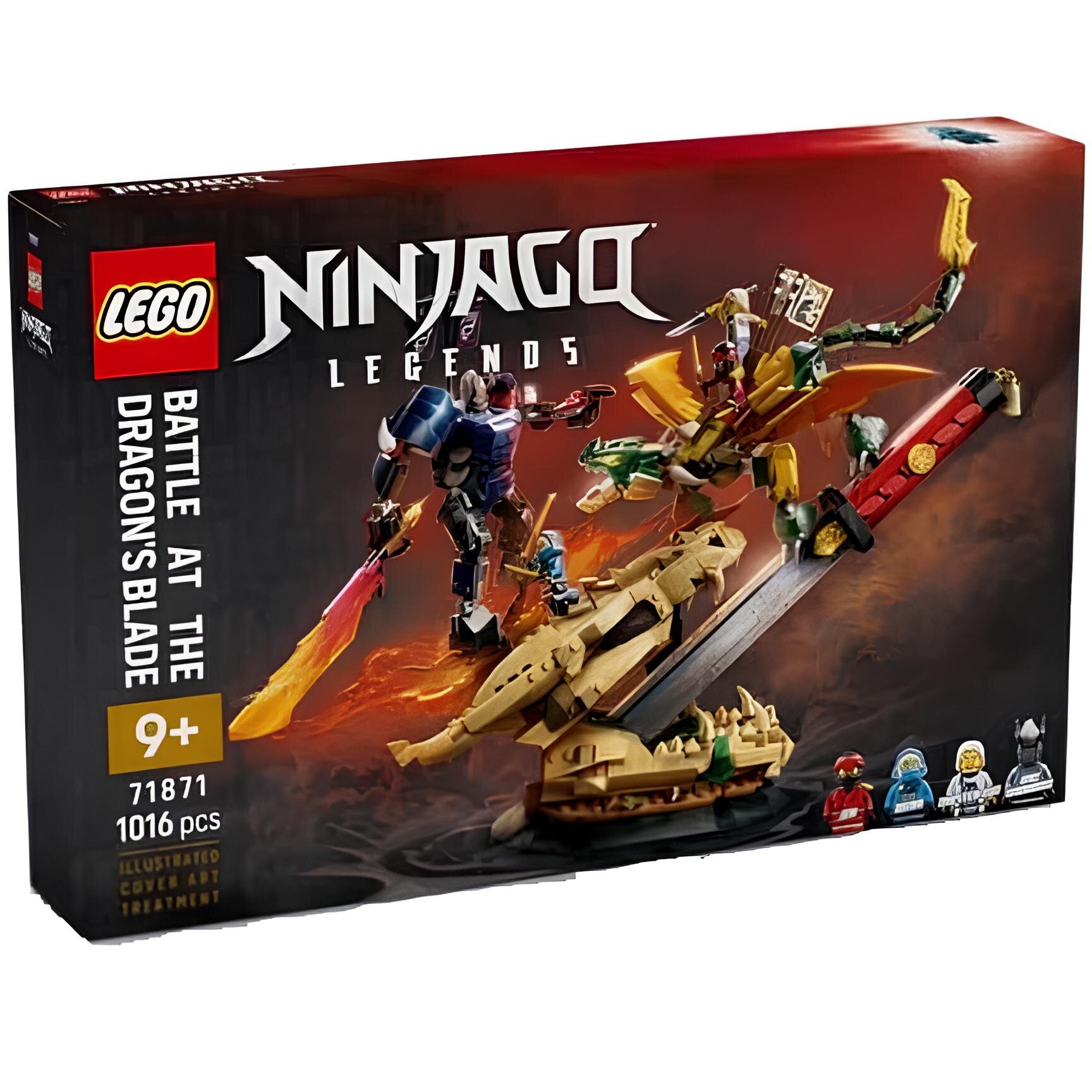 Конструктор LEGO NINJAGO 71871 Битва клинков дракона