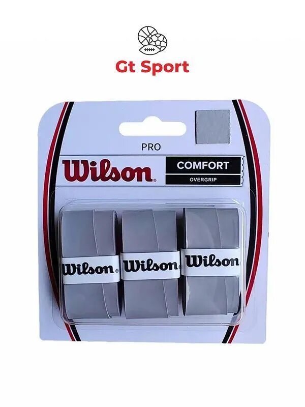 Wilson Аксессуары для тенниса Намотка Pro Overgrip 3 шт. Серый