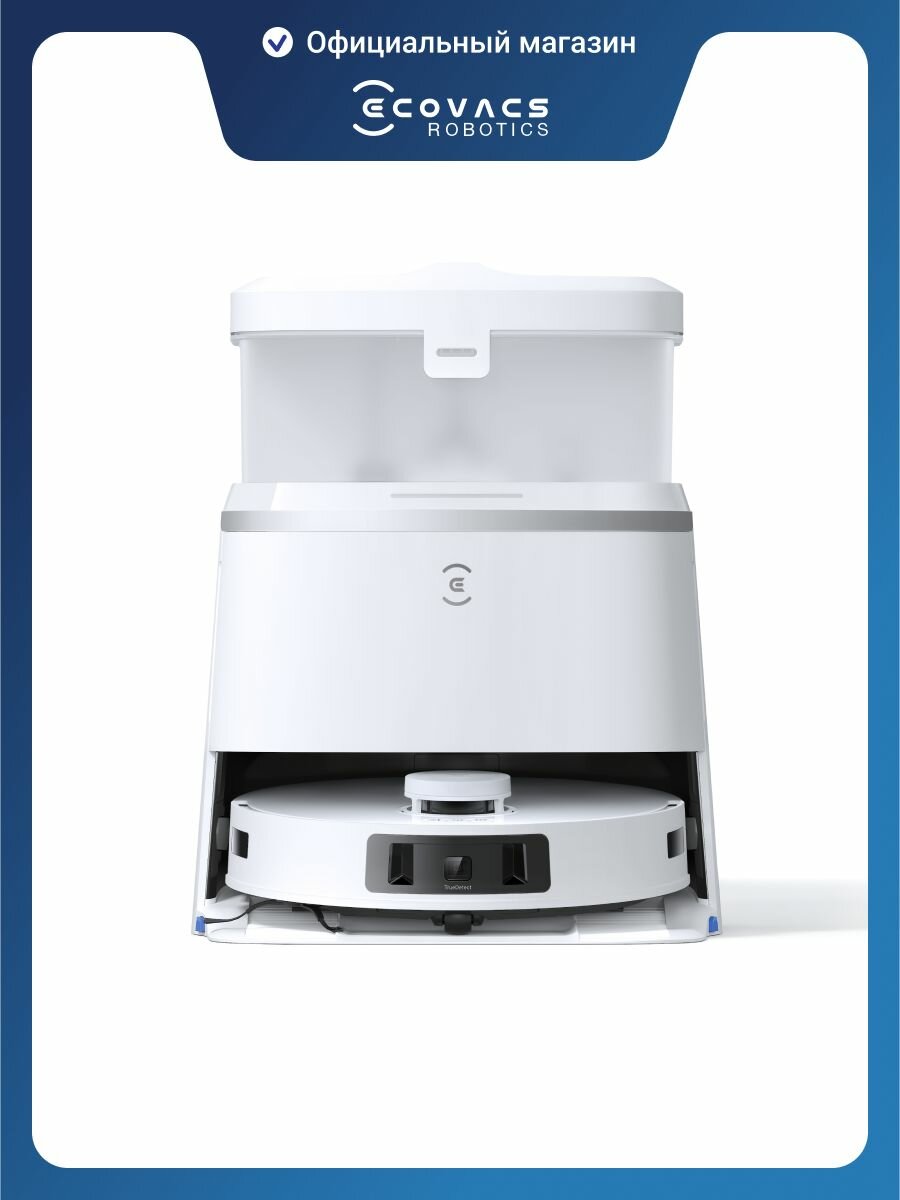 ECOVACS Робот-пылесос DEEBOT T30 PRO OMNI, со станцией самоочистки, работает с Алисой