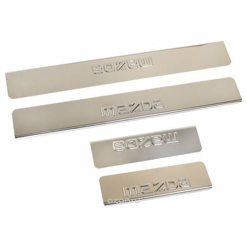 Накладки внутренних порогов DolleX, для MAZDA CX-5, 4 шт Dollex NPS029