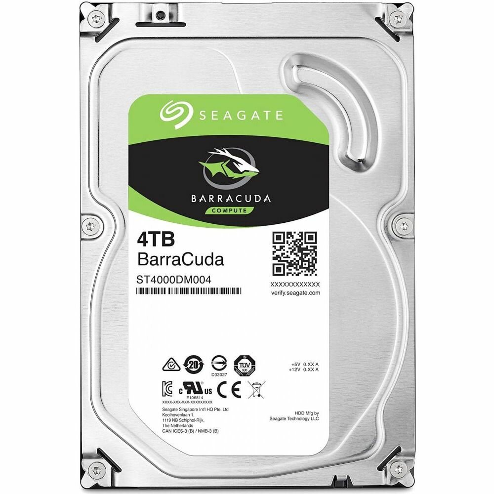 Жесткий диск Seagate ST4000DM004 4 ТБ 3.5" SATA III