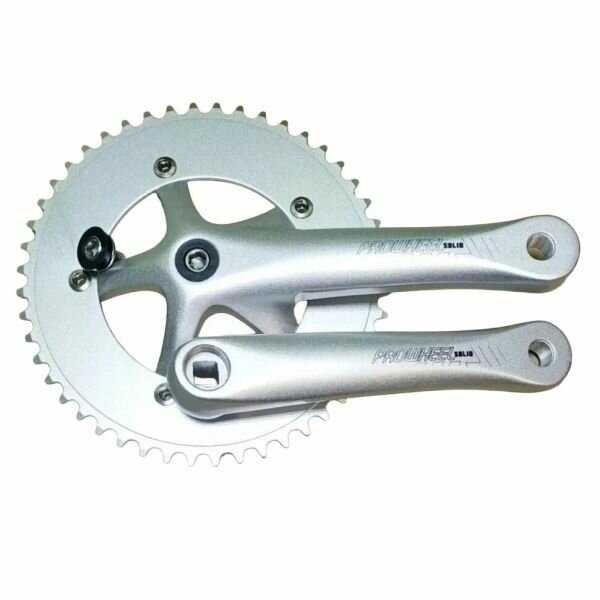 Система Prowheel RPF-248T-F-1S, 48T, 170 мм, фикс/синглспид, цвет серебристый
