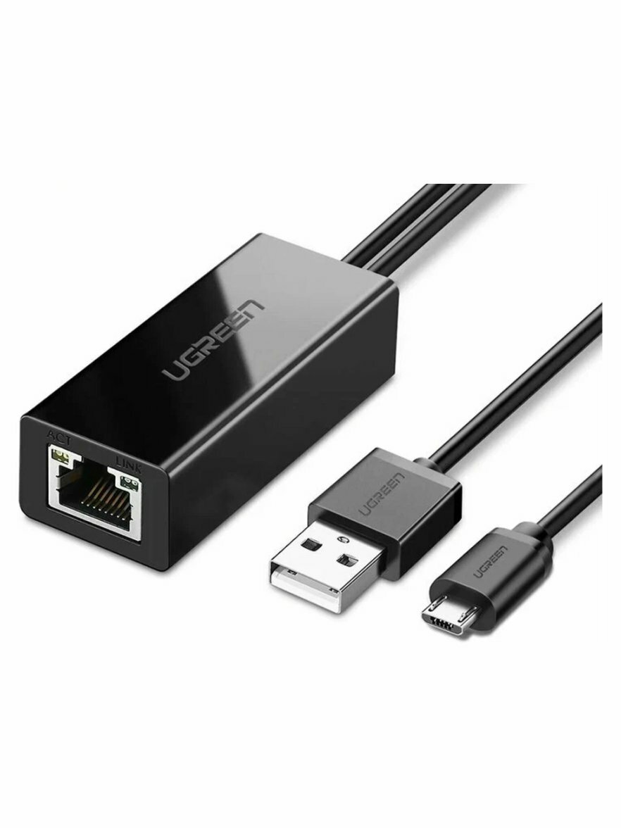 Адаптер Ugreen Micro USB черный (30985) — фото 1