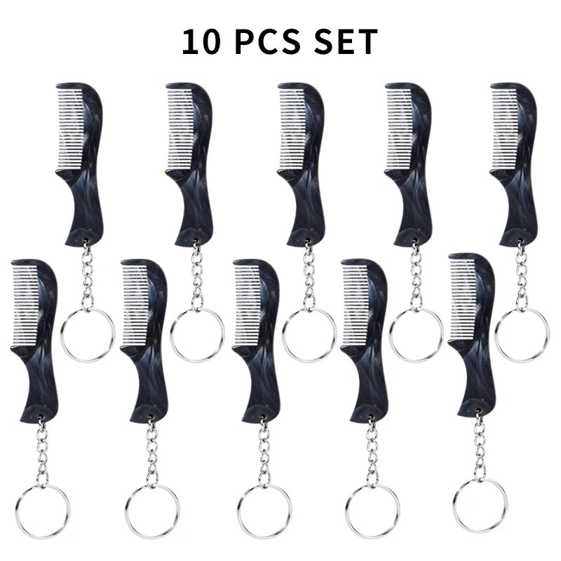 Расческа для бороды складная 10PCS Set
