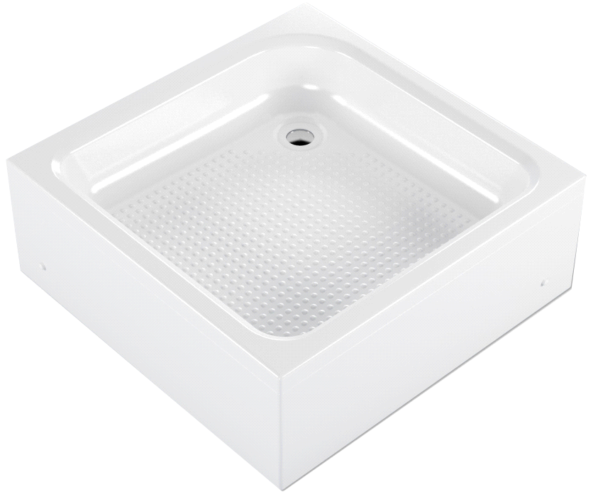 Акриловый поддон для душа метакам Universal S 90x90 АПS 012481 цвет Белый