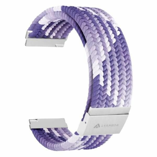 Ремешок LYAMBDA 22 mm PLEIONE DSN-13-22-VT Purple/белый