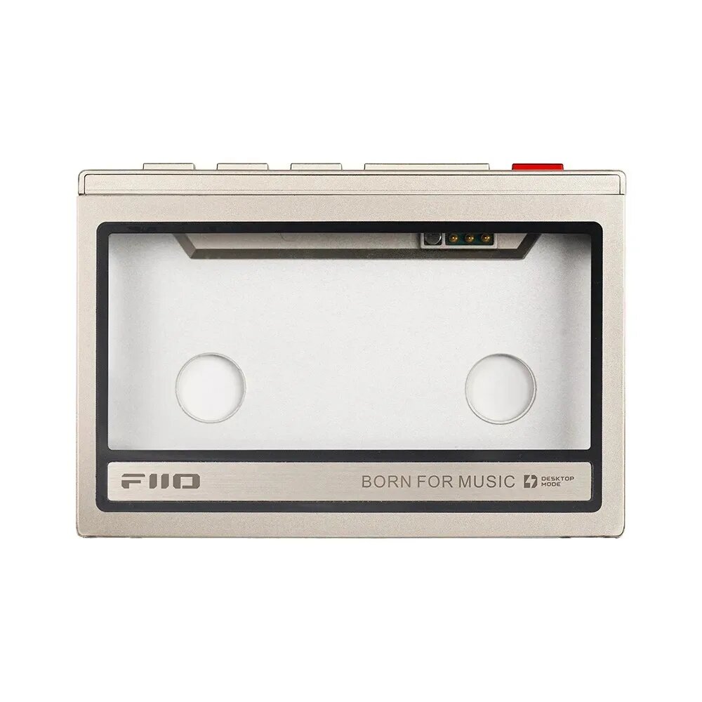 FiiO SK-M21C MP3 плеер в стиле кассеты Titanium gold color