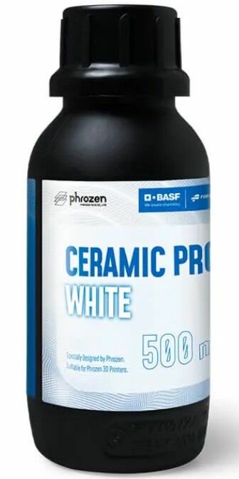 Фотополимерная смола Phrozen Ceramic Pro, White, белая, 0,5 кг.
