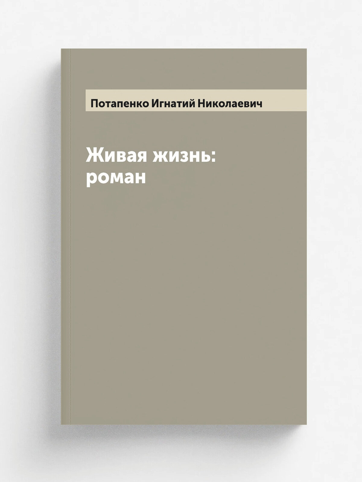Живая жизнь: роман