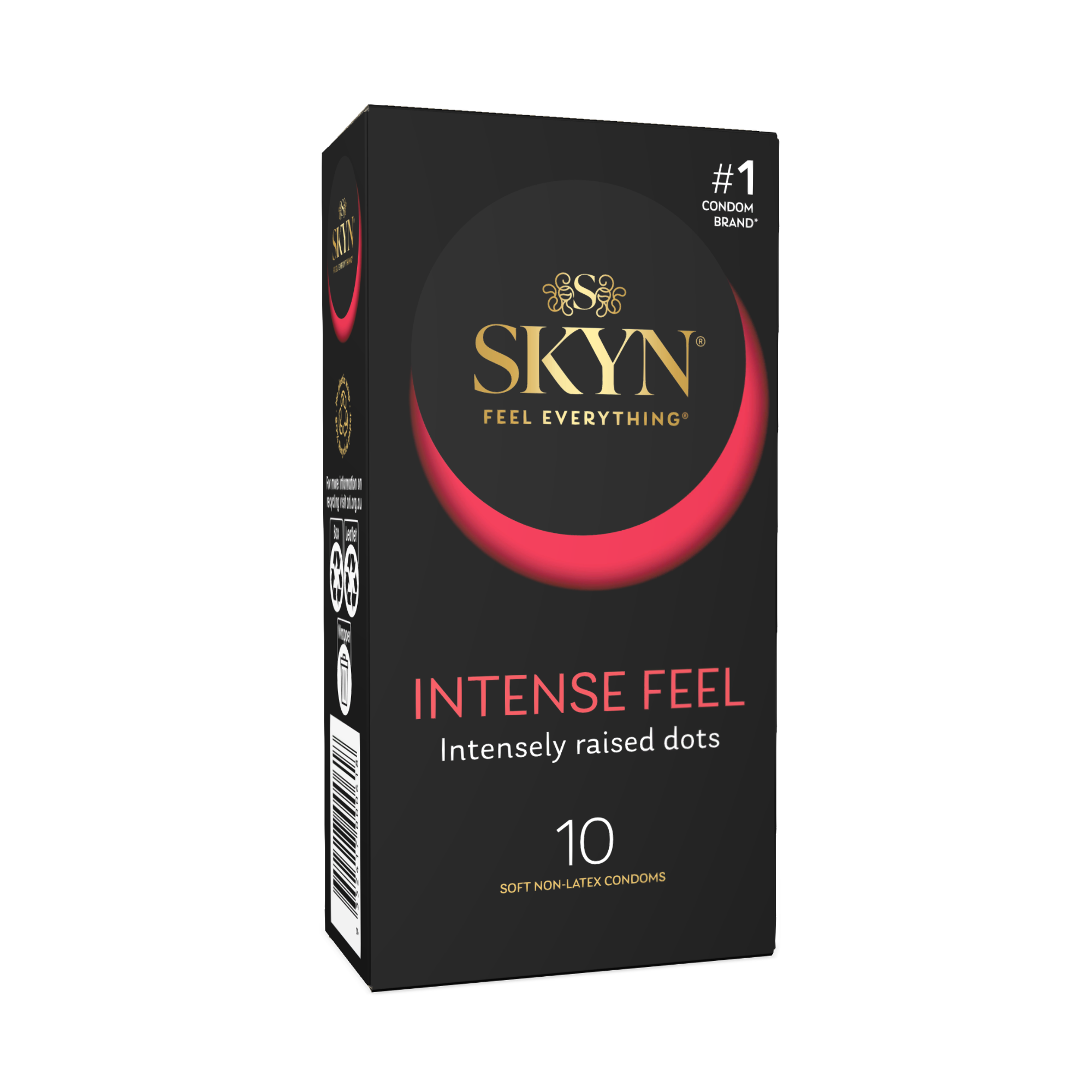 Презервативы SKYN Intense feel №10 текстурированные волнообразные, полиизопрен