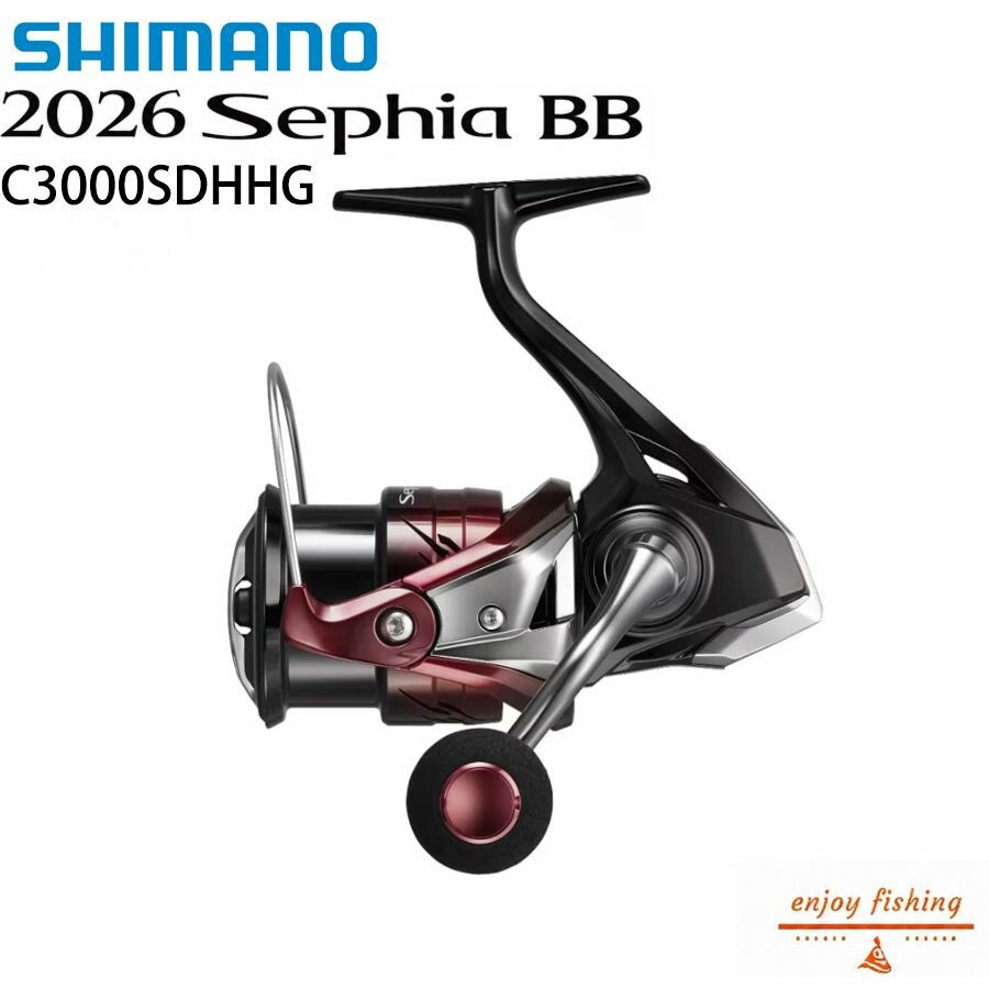 SHIMANO 2026 SEPHIA BB C3000SDHHG Прялка Рыболовная катушка Рыболовные снасти