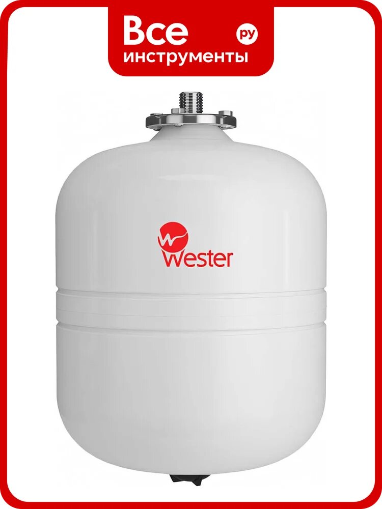 Бак мембранный для системы ГВС и гелиосистем Wester Premium WDV18 0-14-0320 0-14-0370, из стали