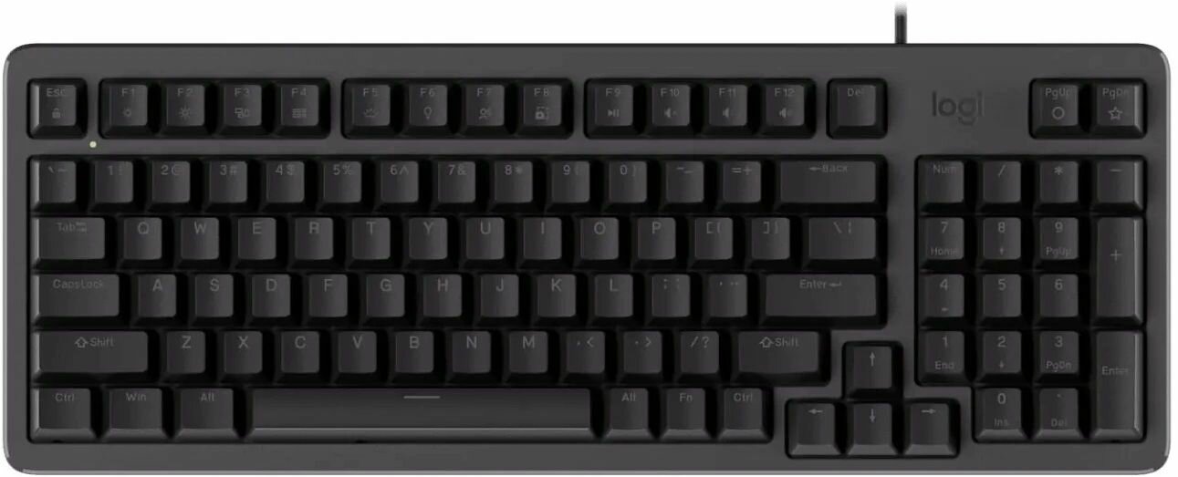 Клавиатура проводная Logitech K848, 97 клавиш, черная 920-013904
