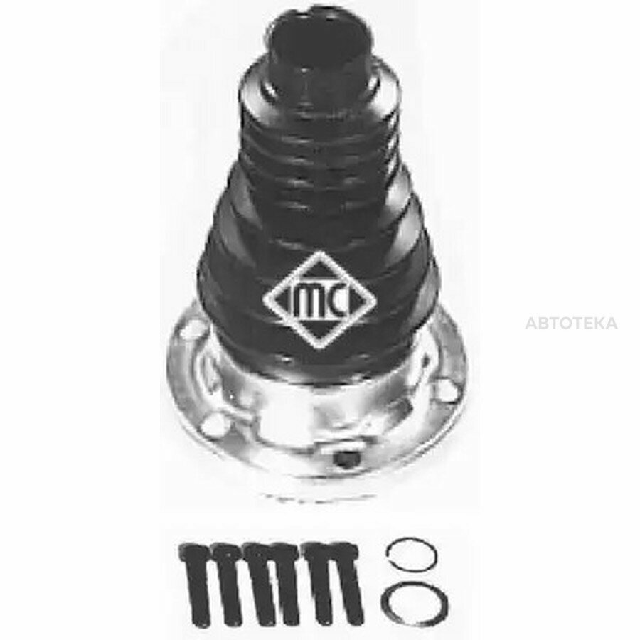 Пыльник шруса VW GOLF II/III 1.8-2.0/PASSAT B3 внутр ЛЕВ K-T METALCAUCHO 01192