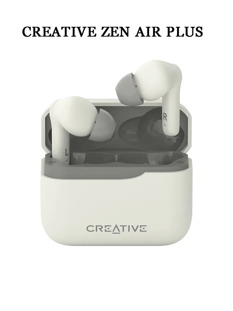 Наушники беспроводные с микрофоном, Bluetooth, USB Type-C, белый