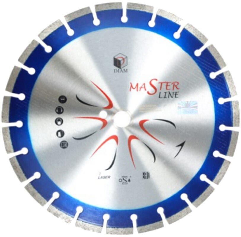 Диск отрезной Master Line Diam 600х4.0х10х25.4, железобетон