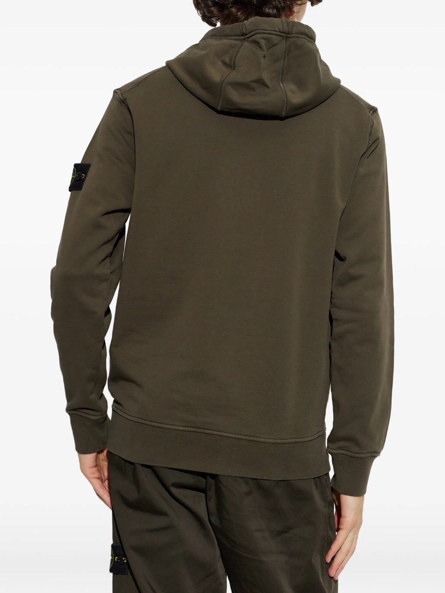 Худи Stone Island Logo-patch hoodie, размер 2XL — фото 1