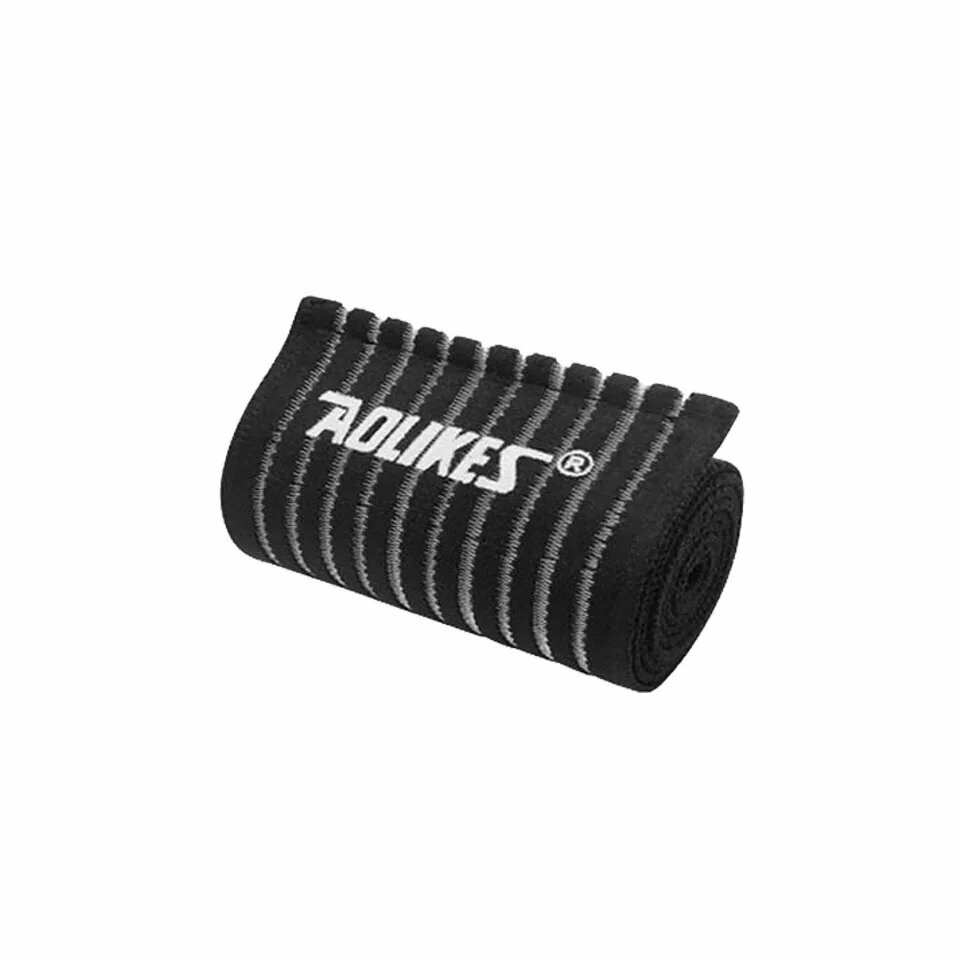 Черный эластичный бандаж на щиколотку AOLIKES 1PCS