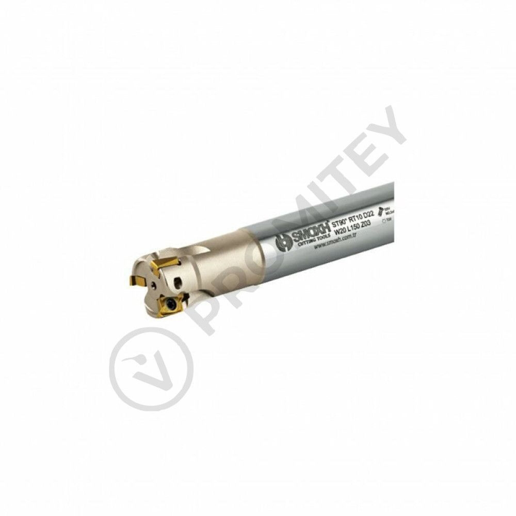 Корпус фрезы ST90 RT07 D10 C10 L120 Z02 SMOXH турецкое производство, под сменные пластины, по металлу