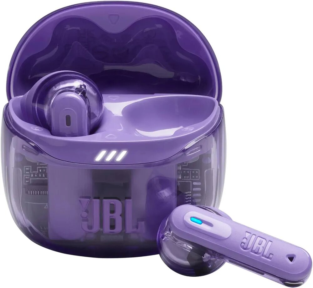 JBL Наушники беспроводные с микрофоном JBL Tune Flex 2, Bluetooth, лиловый