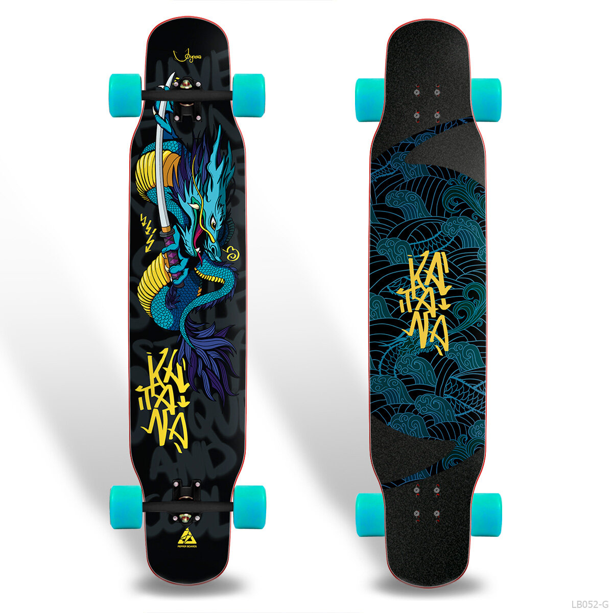 Комплект лонгборд Pepper Boards Katana 46/117см