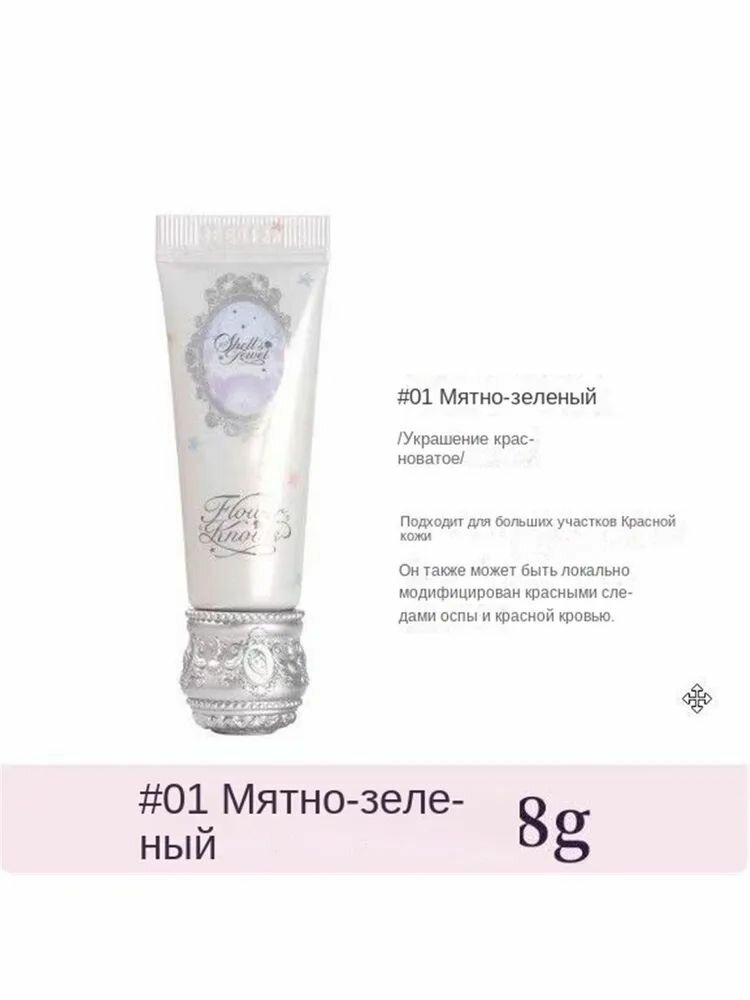 Набор пробников праймера для макияжа Flower Knows Shell-01 MЯтHо-зелеHыЙ(MИHИ)