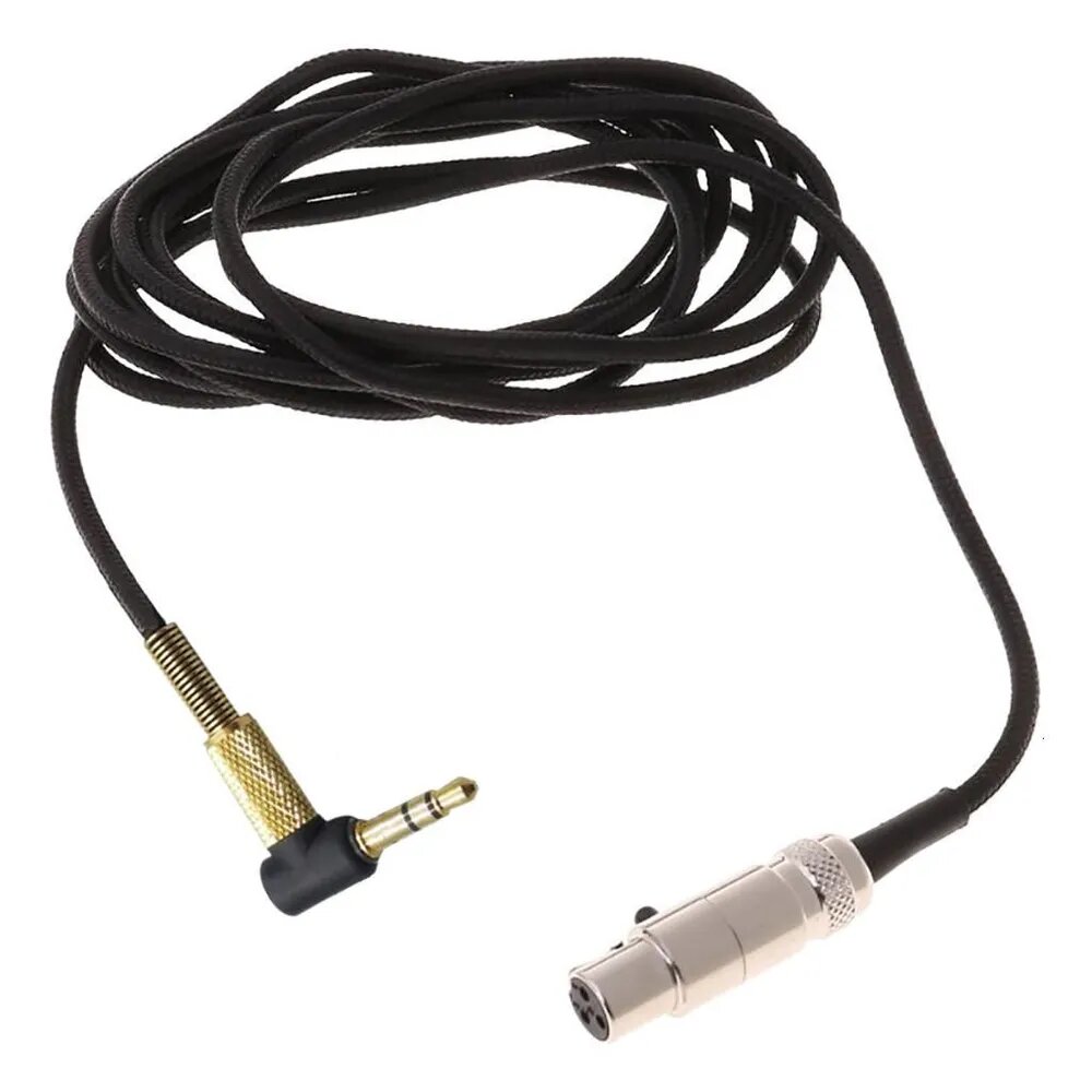 Видеокабель AKG Q701 K702 K267 K712 K141 K171 K181 K240 K271S K271MKII K271, черный, с позолоченными разъемами — фото 1