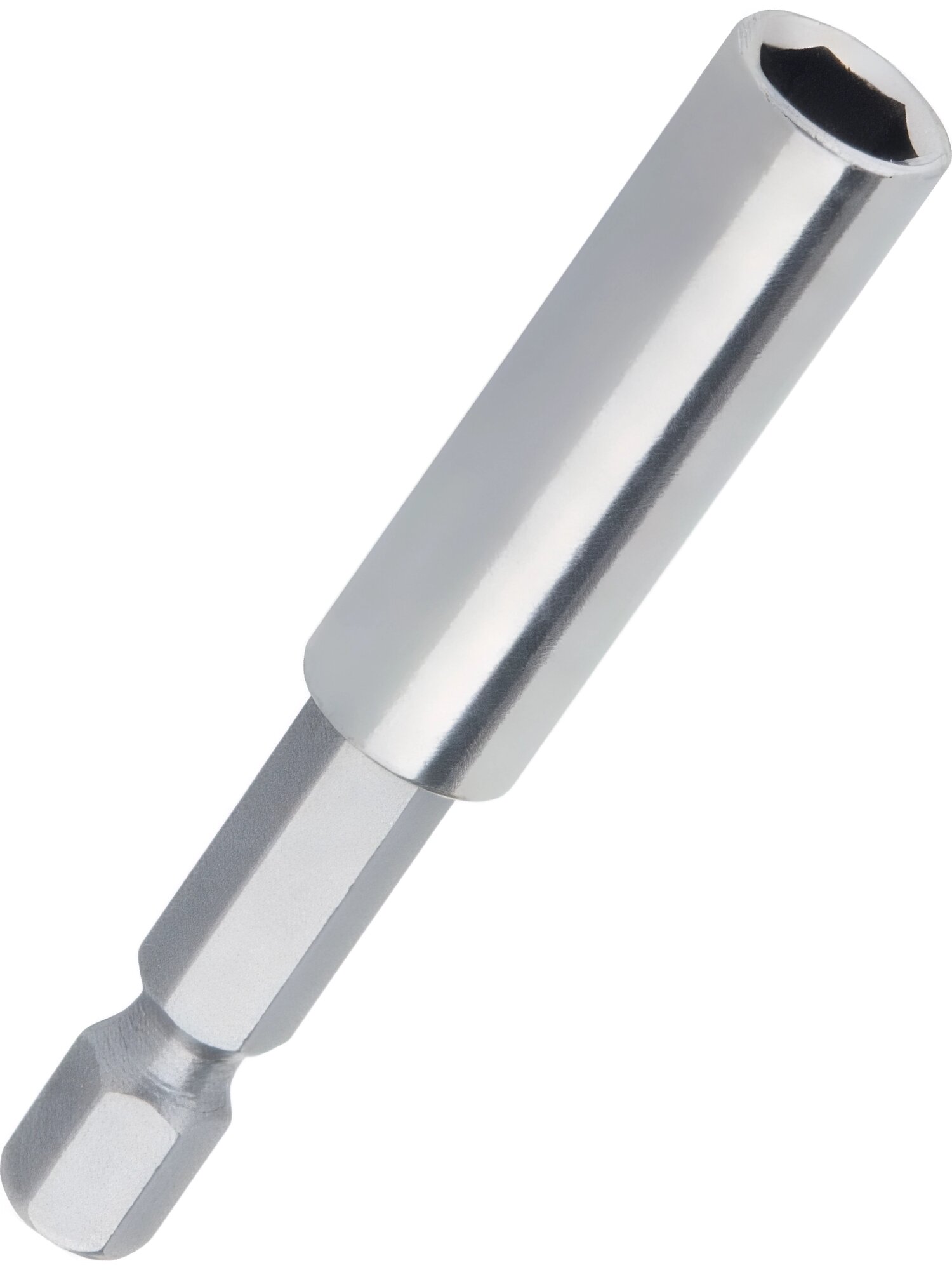 Адаптер для бит AVS BHM14 (1/4" 60 мм) - хромованадиевая сталь, твердость 45-48 HRC, сатиновое покрытие