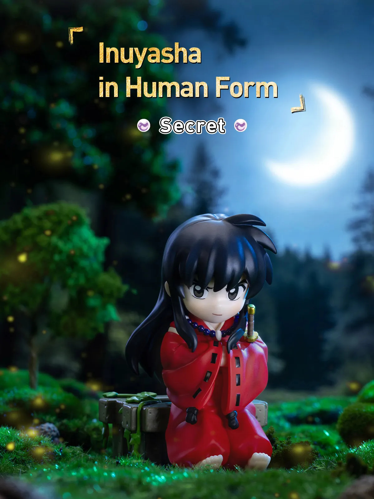 Коллекционная фигурка Pop Mart Inuyasha The Journey of Sengoku Series Figures-Inuyasha in Human Form，1 шт