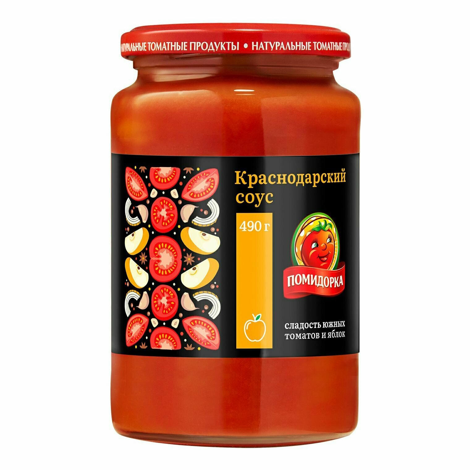 Соус Помидорка Краснодарский, томатный, 490 г краснодарский томатный 490 грамм