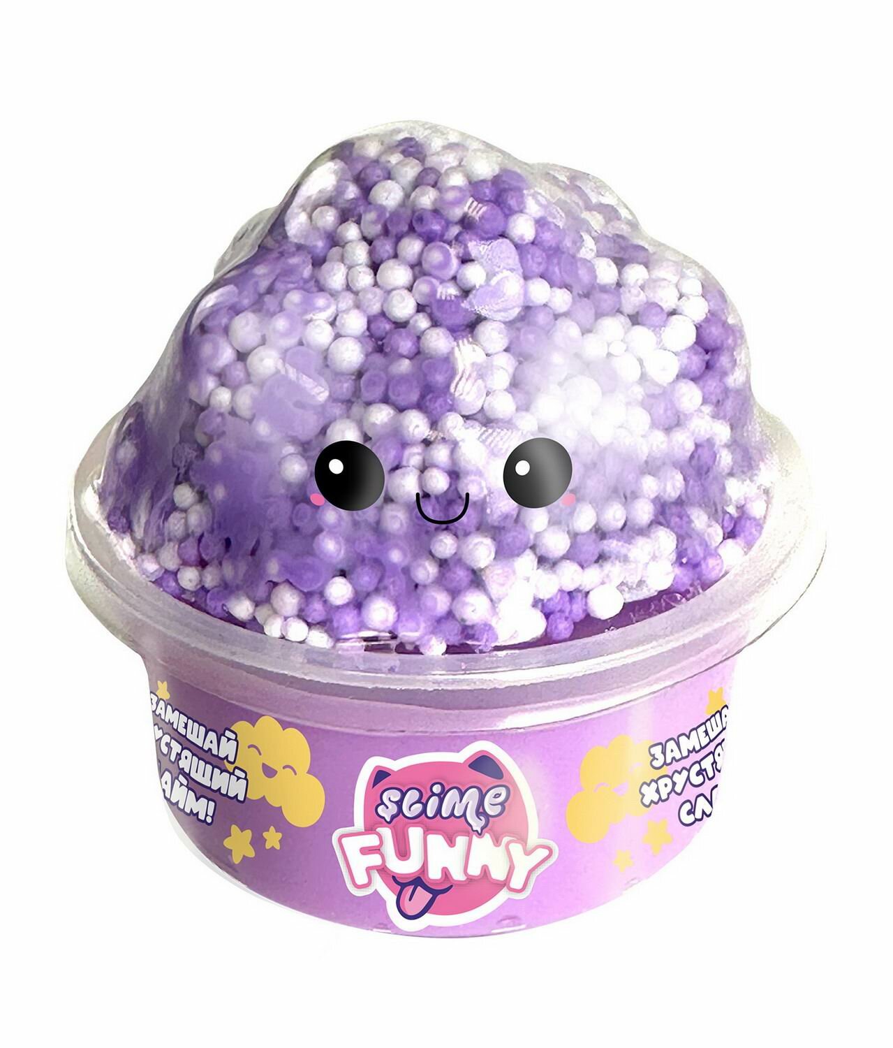 Слайм Funny Slime с вложениями Облачко SLM102