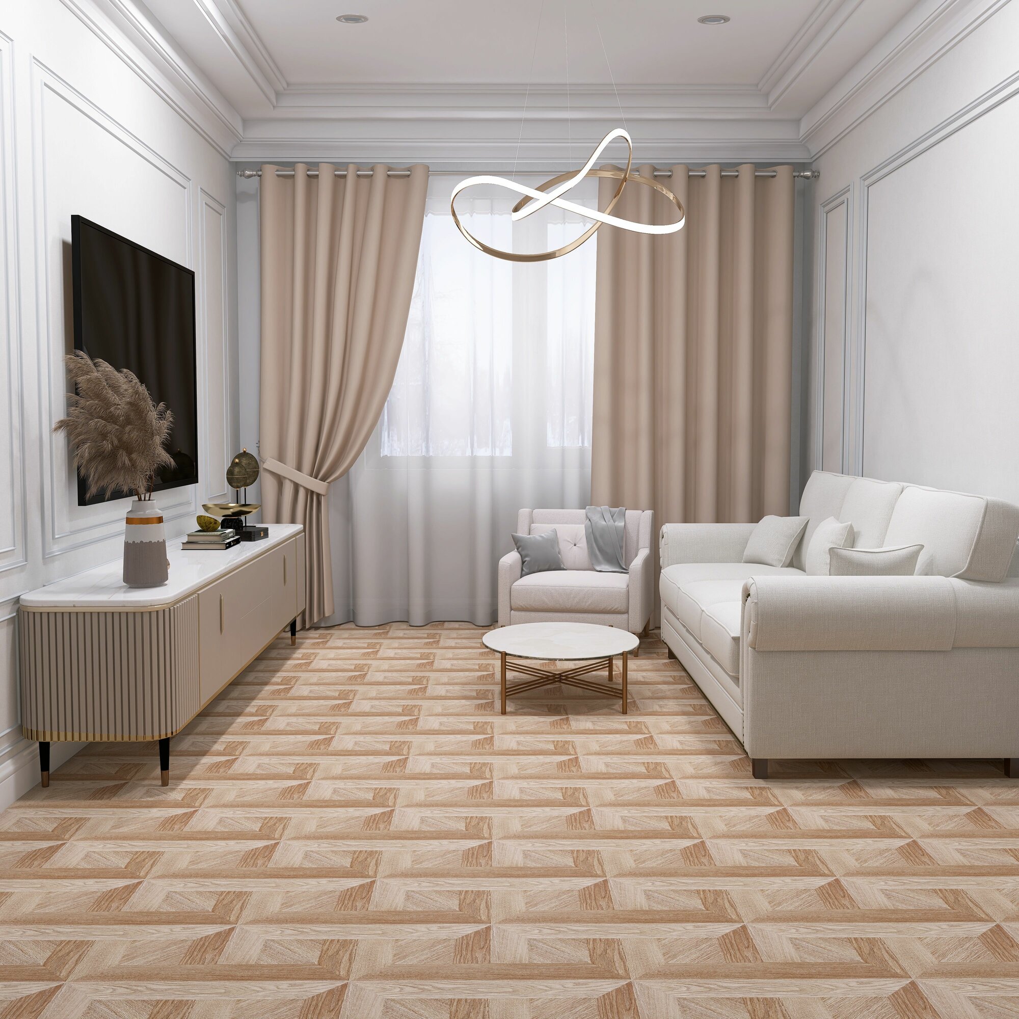 Ламинат MATfloors Amoage Сальвета 34 класс 12мм толщина (2,4 м кв)