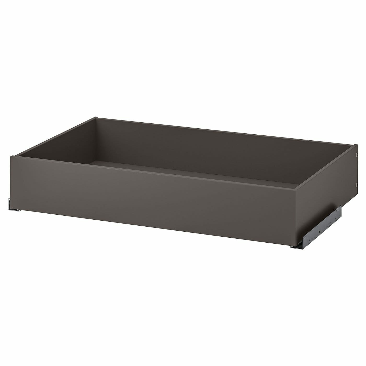 Ящик IKEA KOMPLEMENT, темно-серый, 100x58 см 905.091.93