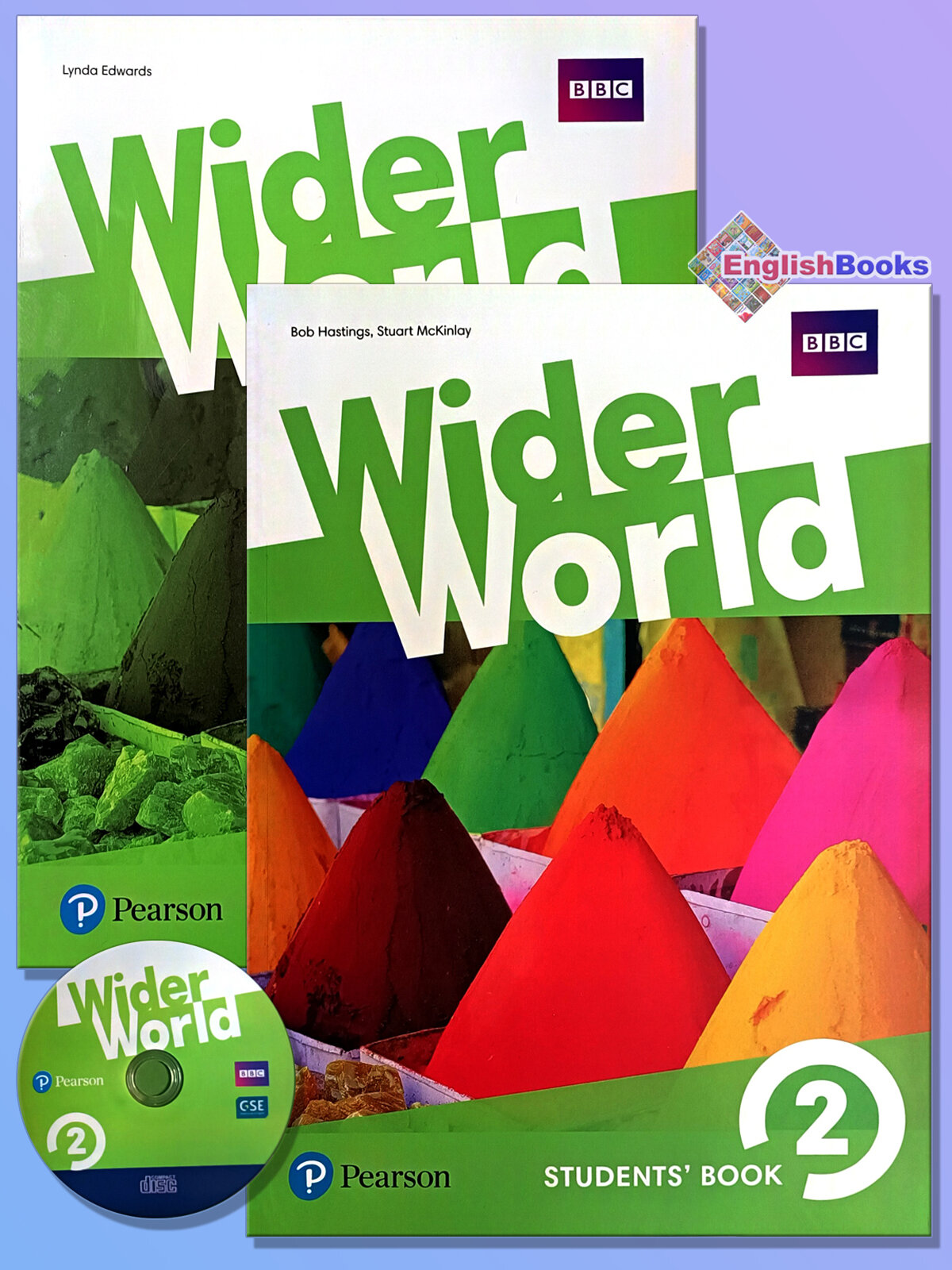 Wider World 2, комплект ( учебник, рабочая тетрадь, диск )