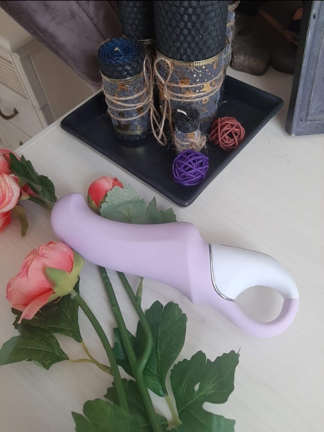 Вибратор Satisfyer "Charming Smile", сиреневый, силикон, 18,7 см