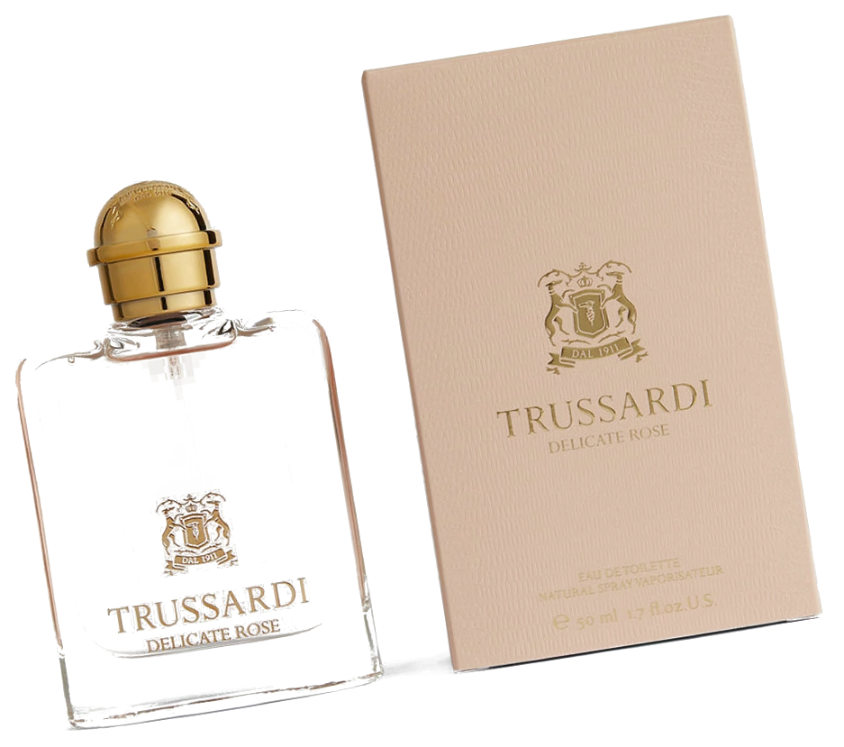 Туалетная вода Trussardi Delicate Rose 50 мл - женская / Деликат Роуз