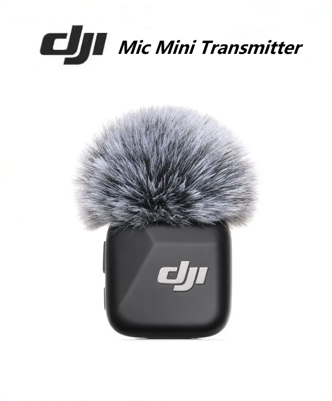 Петличный микрофон DJI Mic Mini, для iPhone, iPad и Android, беспроводной, черный