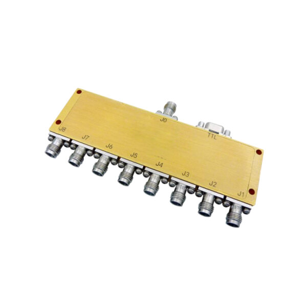 0.4-8 GHz Absorptive SP8T PIN Switch